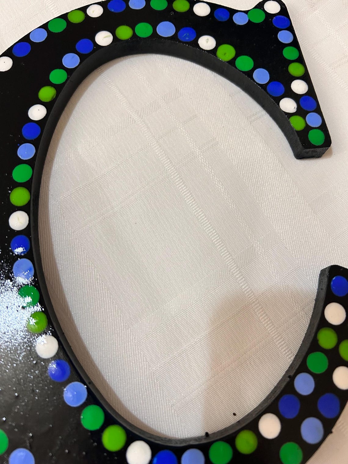 Hand Painted Letter C. Wall/door Decor - Etsy