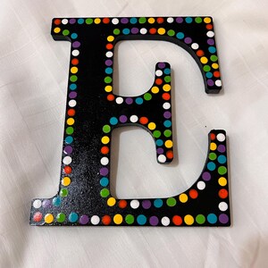 Hand Painted Letter E. Wall/door Decor - Etsy