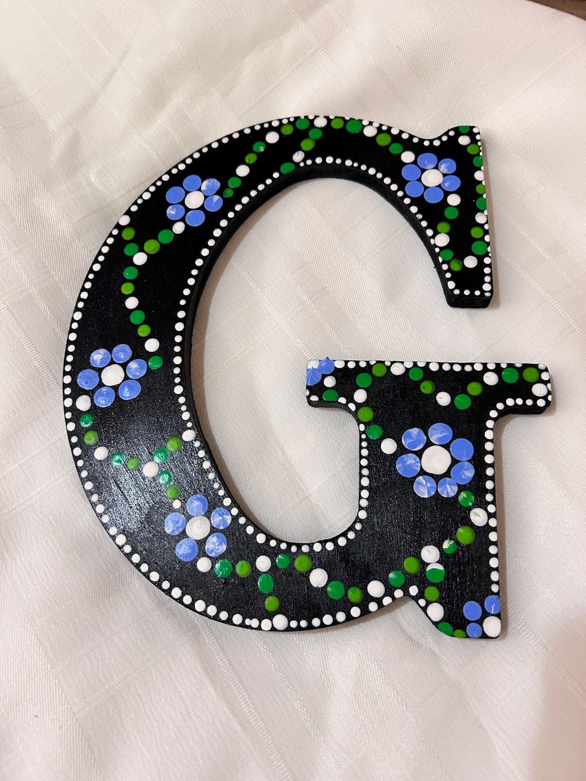 Hand Painted Letter G Wall/door Decor - Etsy