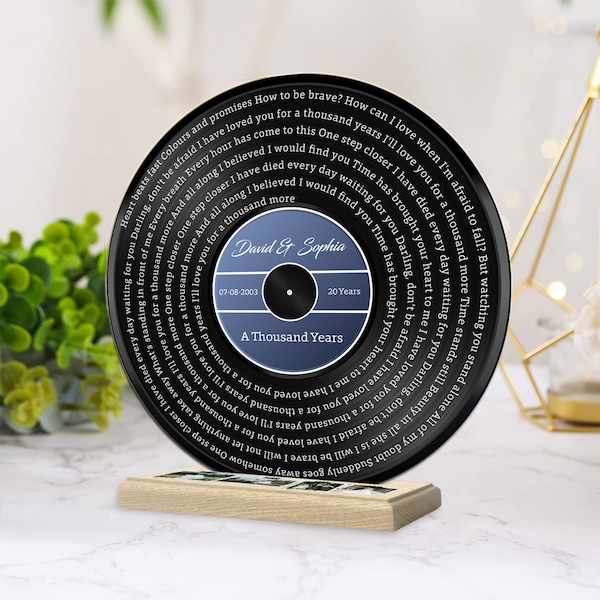 Glass Album Cover - Etsy