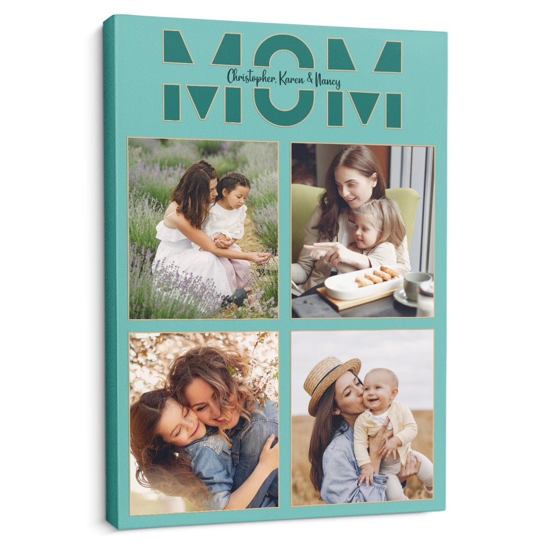 Personalized MOMMY Photo Collage Gift, Mother's Day Gift, Gift for ...