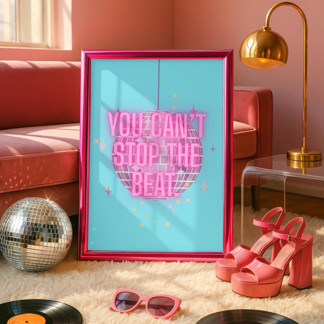 Hairspray Broadway Print | Disco Ball Home Decor (digital Download) - Etsy