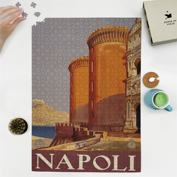 Jigsaw Map of Italy - Etsy