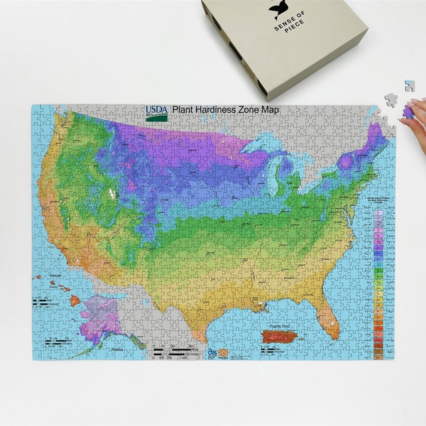 Plant Map Zone - Etsy