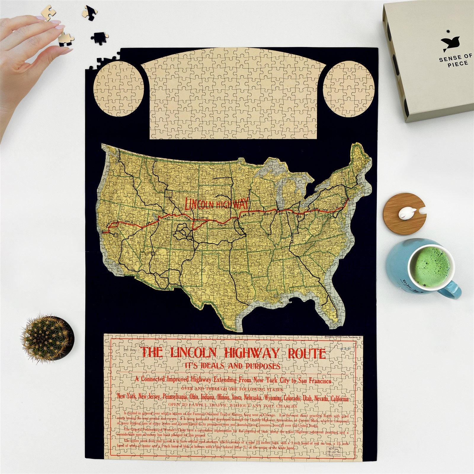 National Highway Map Of Lincoln