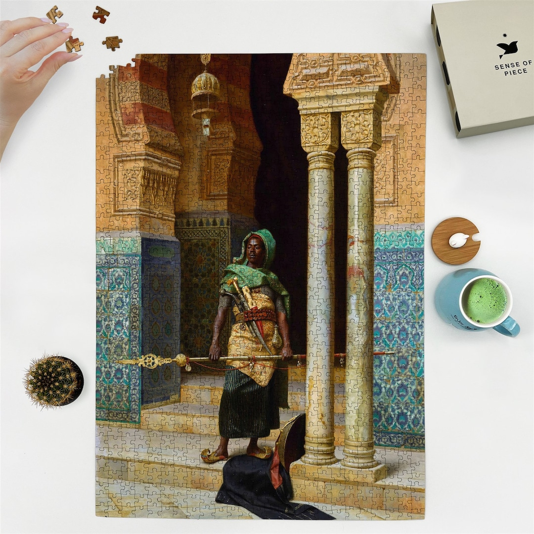 1000 Piece Puzzle the Nubian Guard 1902by Ludwig - Etsy