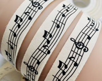 Music Note Ribbon | Etsy UK