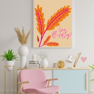 Live Boldly Print - Etsy