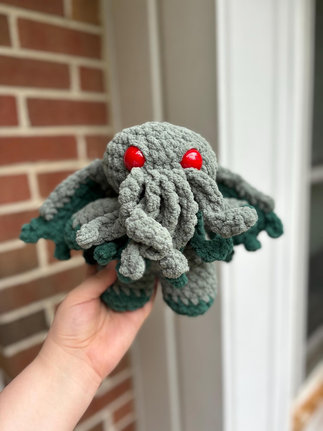 Cthulhu Crocheted Cryptid Fantasy Plushy - Etsy