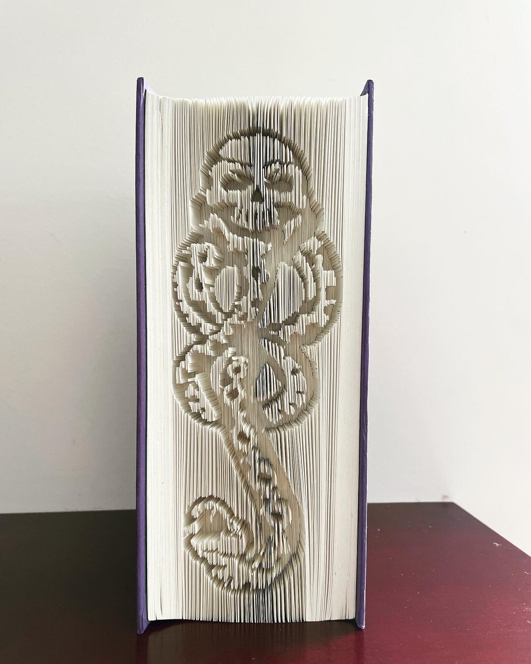 Folded Book Dark Mark Wizard Fold - Etsy