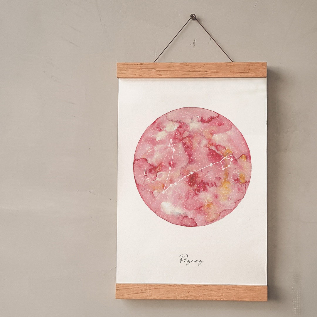 Watercolour Zodiac Sign, Constellation Art, Astrology Art, Zodiac Signs ...