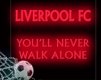 Liverpool Neon Sign - Etsy UK