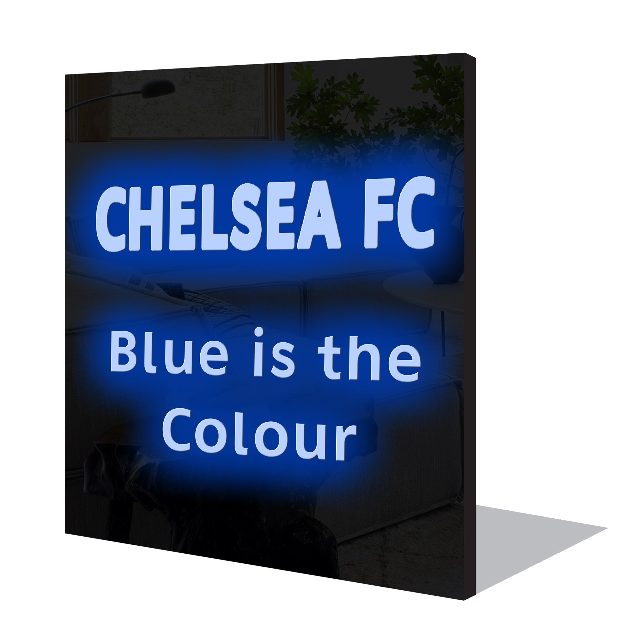 Custom LED Neon Sign Chelsea Club Personalized LED Football - Etsy UK