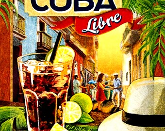 Cuba Libre Bar Sign - Etsy