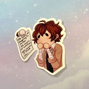 Dazai Crimes Sticker - Etsy