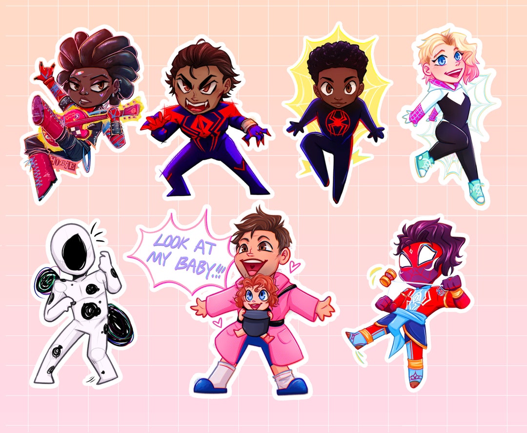 Spider Stickers - Etsy