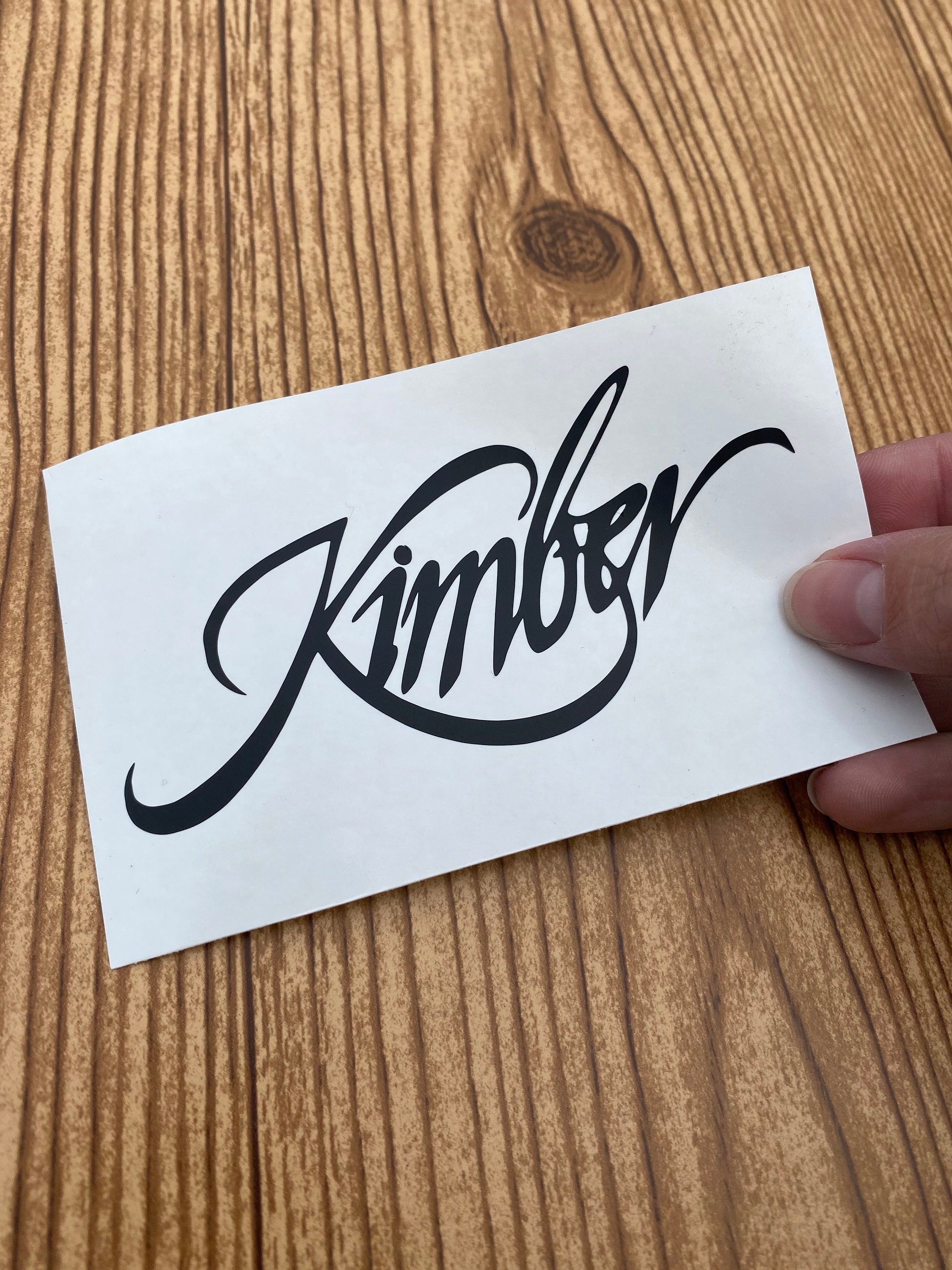 Kimber Firearm Vinyl Decal Sticker in Multiple sizes and | Etsy