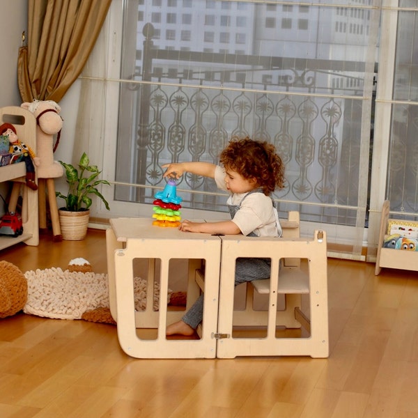 Montessori Tower - Etsy