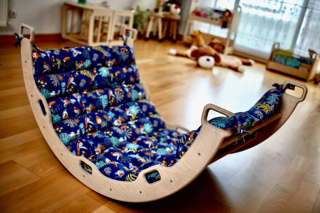 Toddler Climbing Arch Set, 2 Size Montessori Baby Play Climber Set for ...