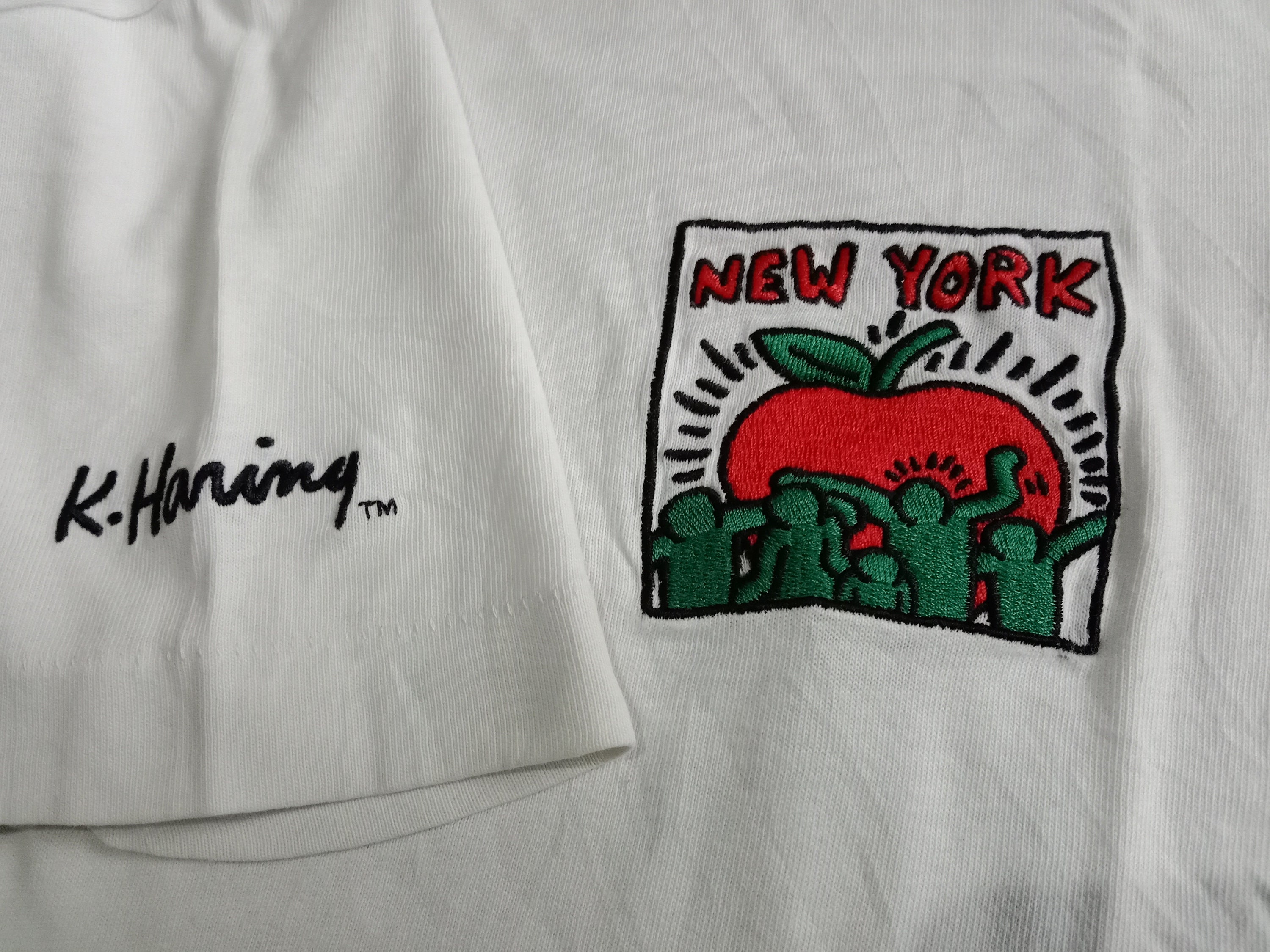 Keith Haring Women Tshirt - Etsy