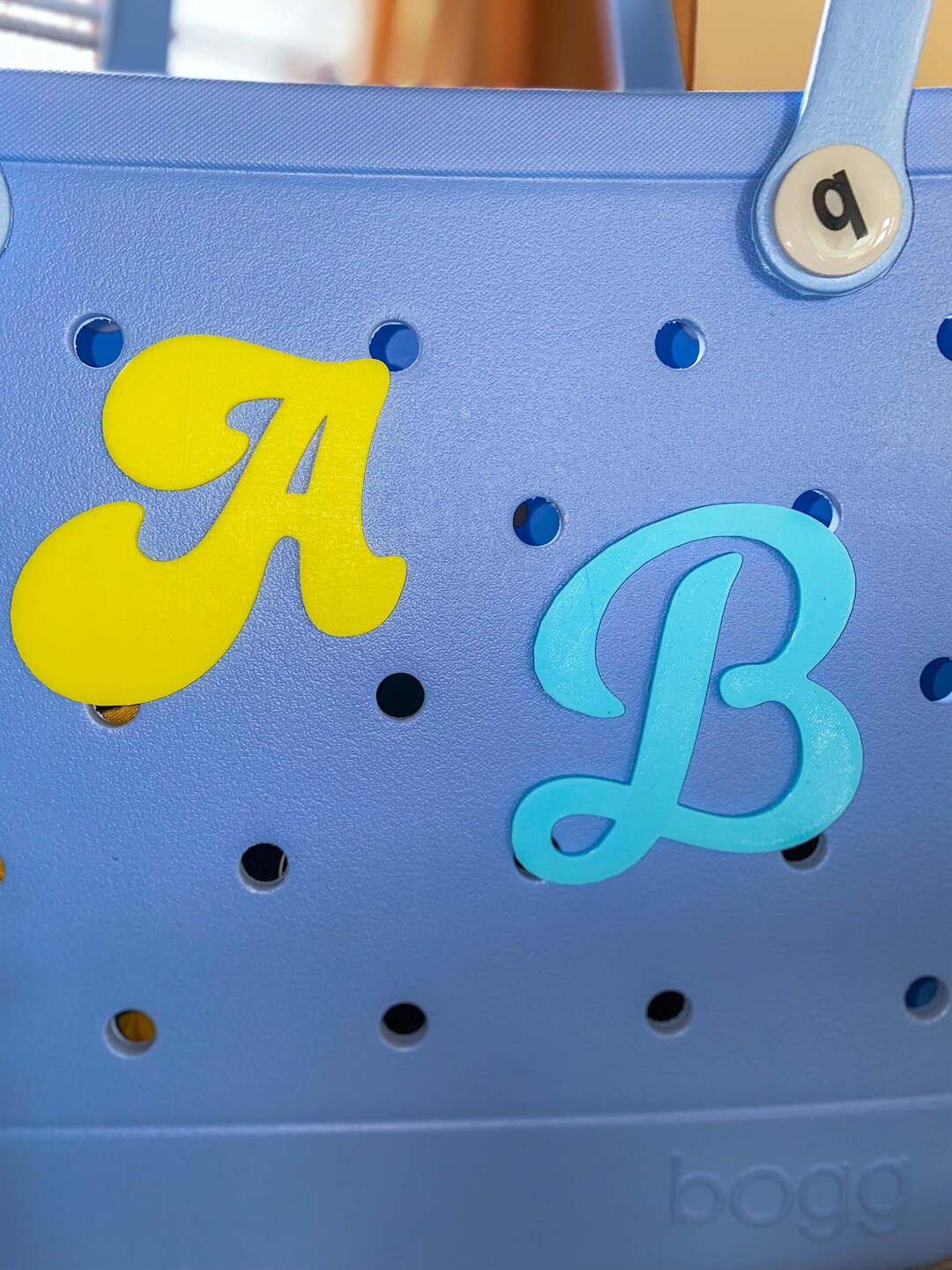 Personalized Bogg Bag Charm: 3D Printed Monogram Letter - Etsy Canada