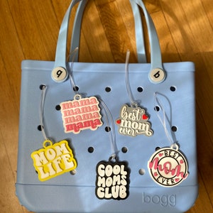 BOGG BAG CHARM for Mom, Bogg Bag Accessories, Diaper Bag Tag, Cool Mom ...