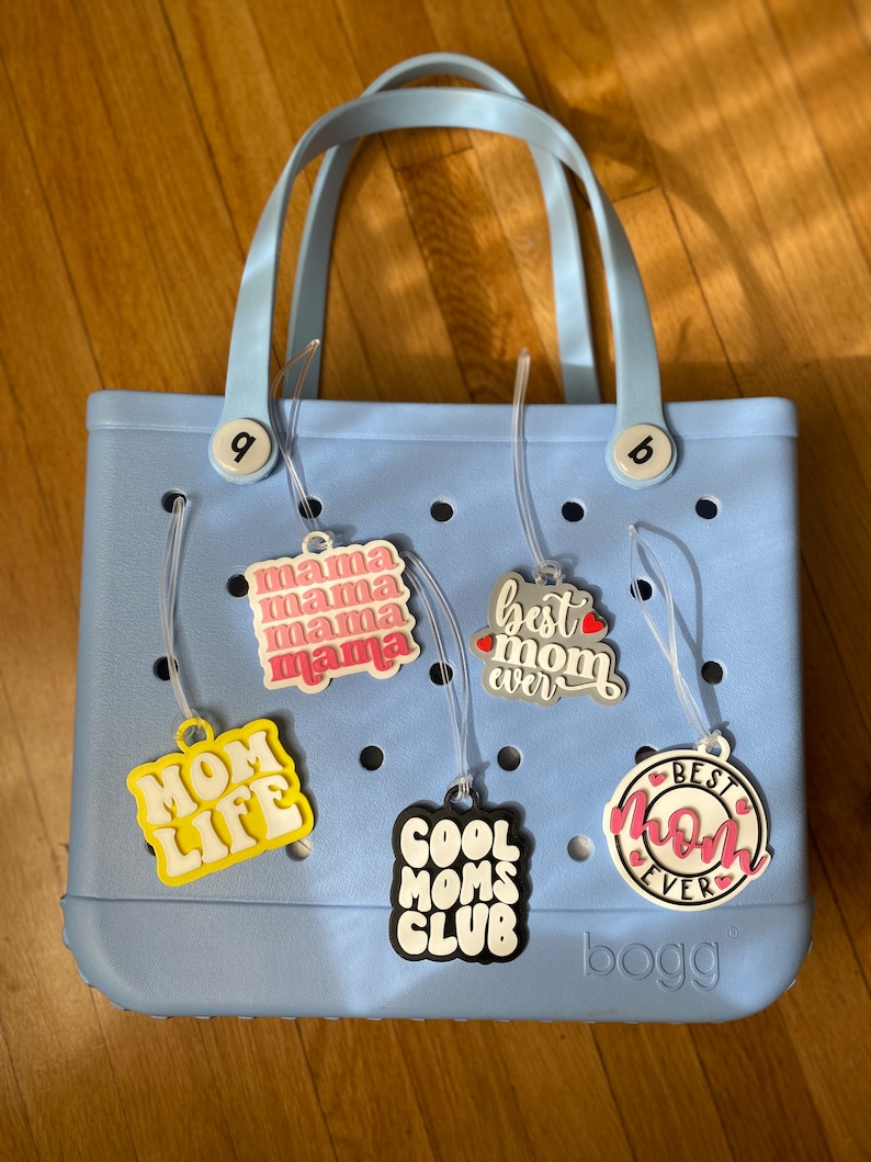 BOGG BAG CHARM for Mom Bogg Bag Accessories Diaper Bag Tag - Etsy