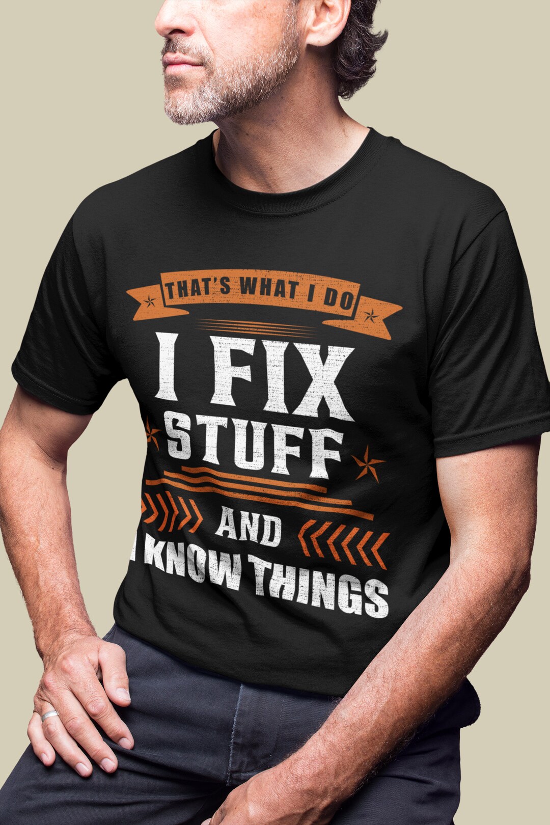 Funny Mechanic I Fix Stuff and Know Things Gift Shirt Humor - Etsy