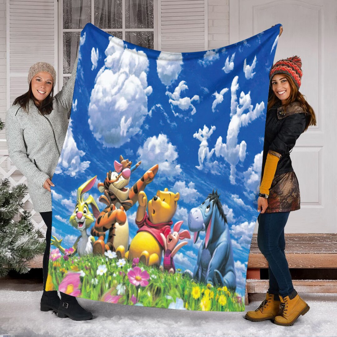 Disney Winnie the Pooh and Friends Blanket, Personalized Winnie the ...