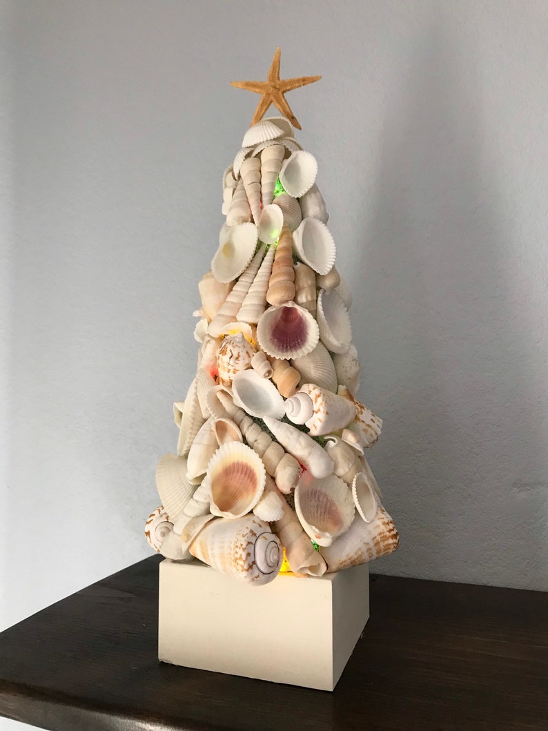 Sea Shell Light Christmas Tree - Etsy