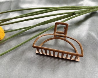 Wood Hair Claw Clip - Etsy