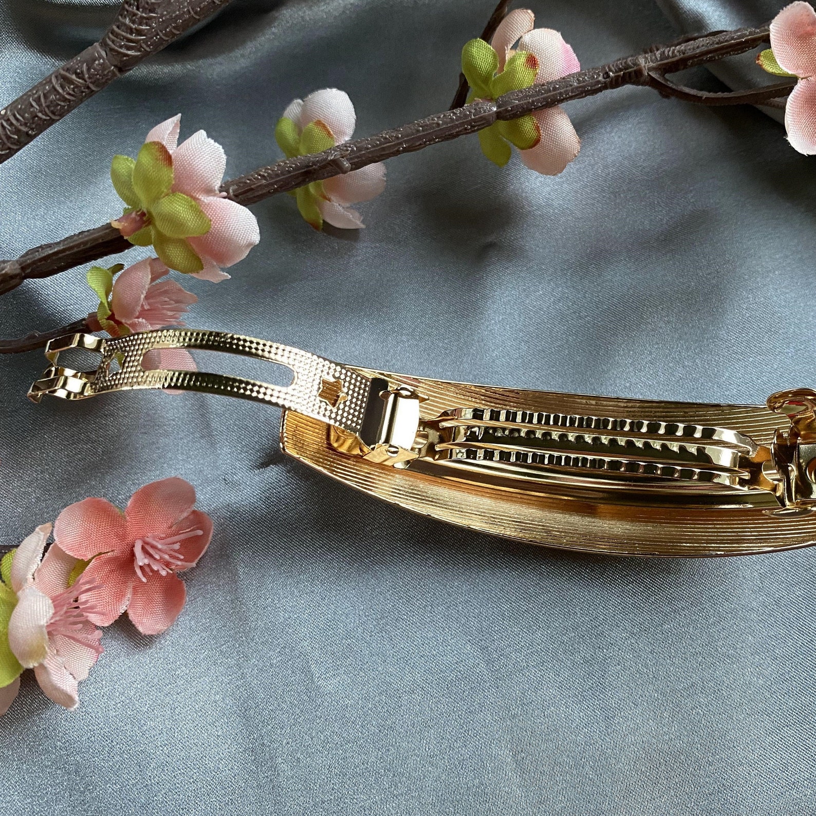 Geometric Gold Hair Clip Hair Accessories for Women Thick - Etsy