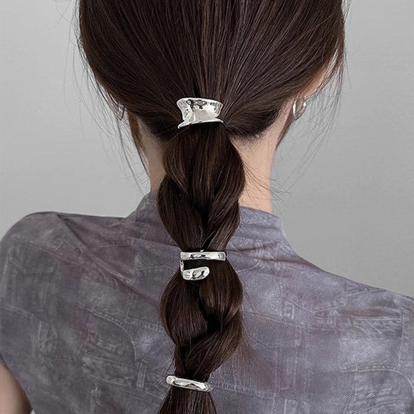 Leather Ponytail - Etsy