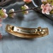Geometric Gold Hair Clip Hair Accessories for Women Thick - Etsy