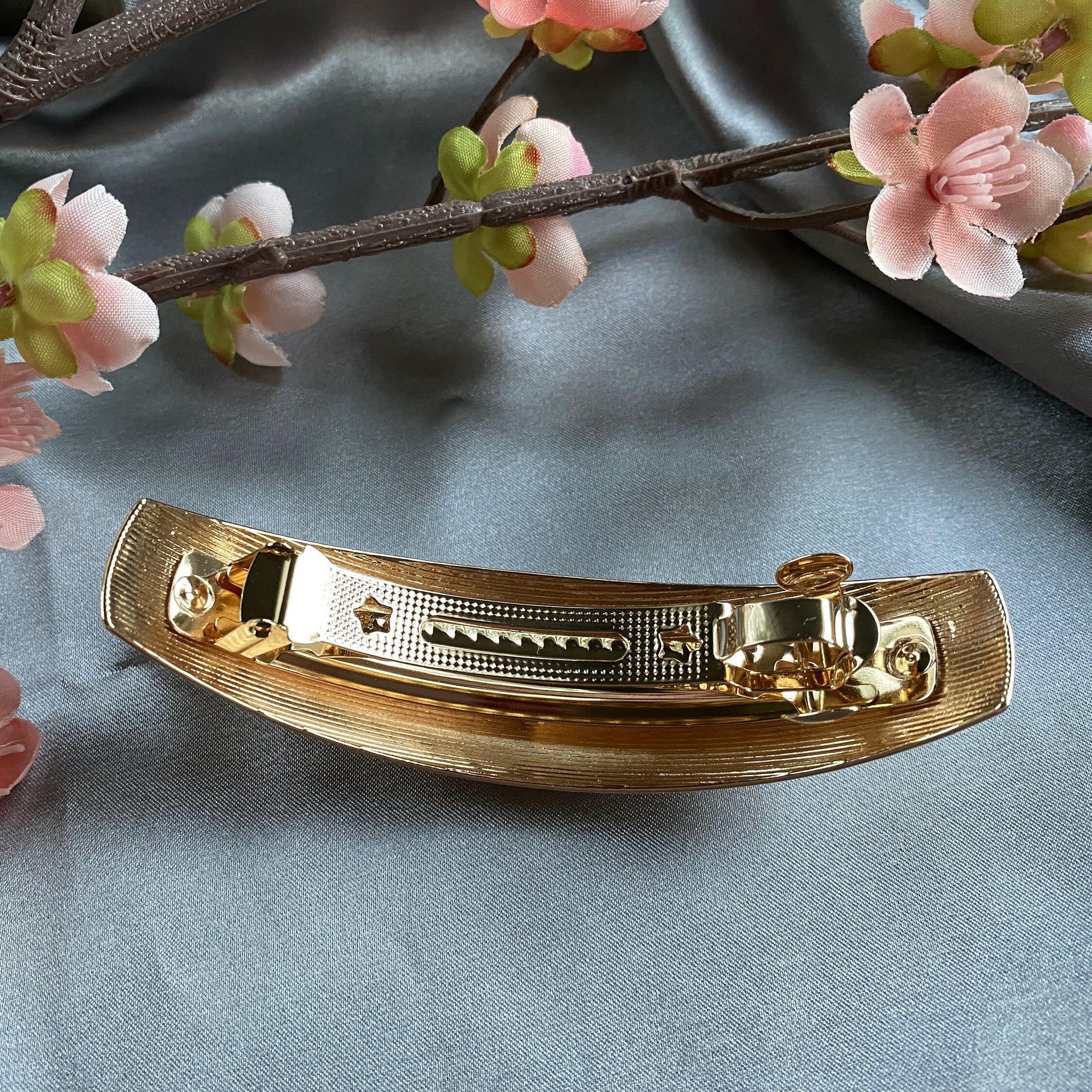 Geometric Gold Hair Clip Hair Accessories for Women Thick - Etsy