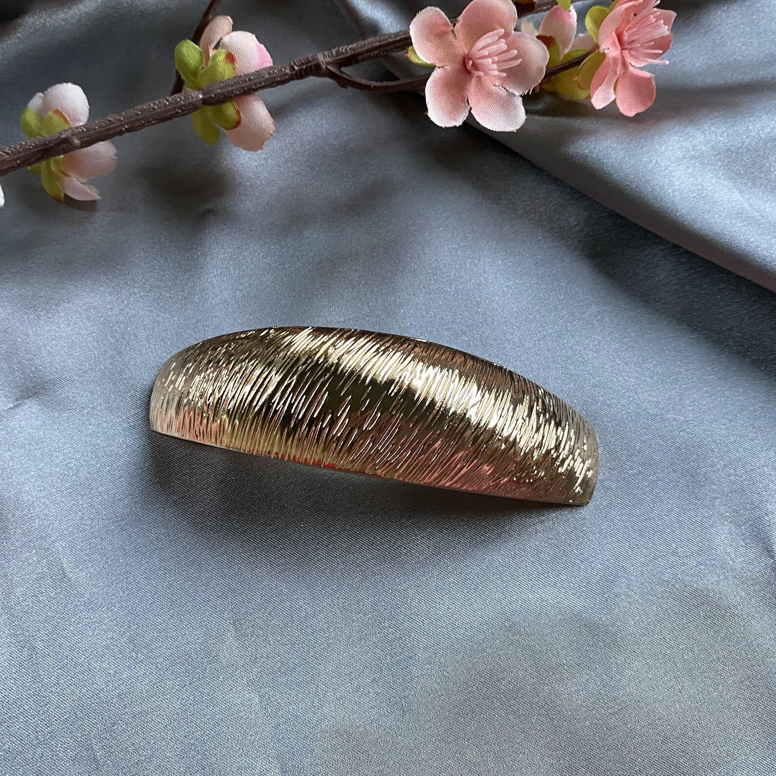 Geometric Gold Hair Clip Hair Accessories for Women Thick - Etsy