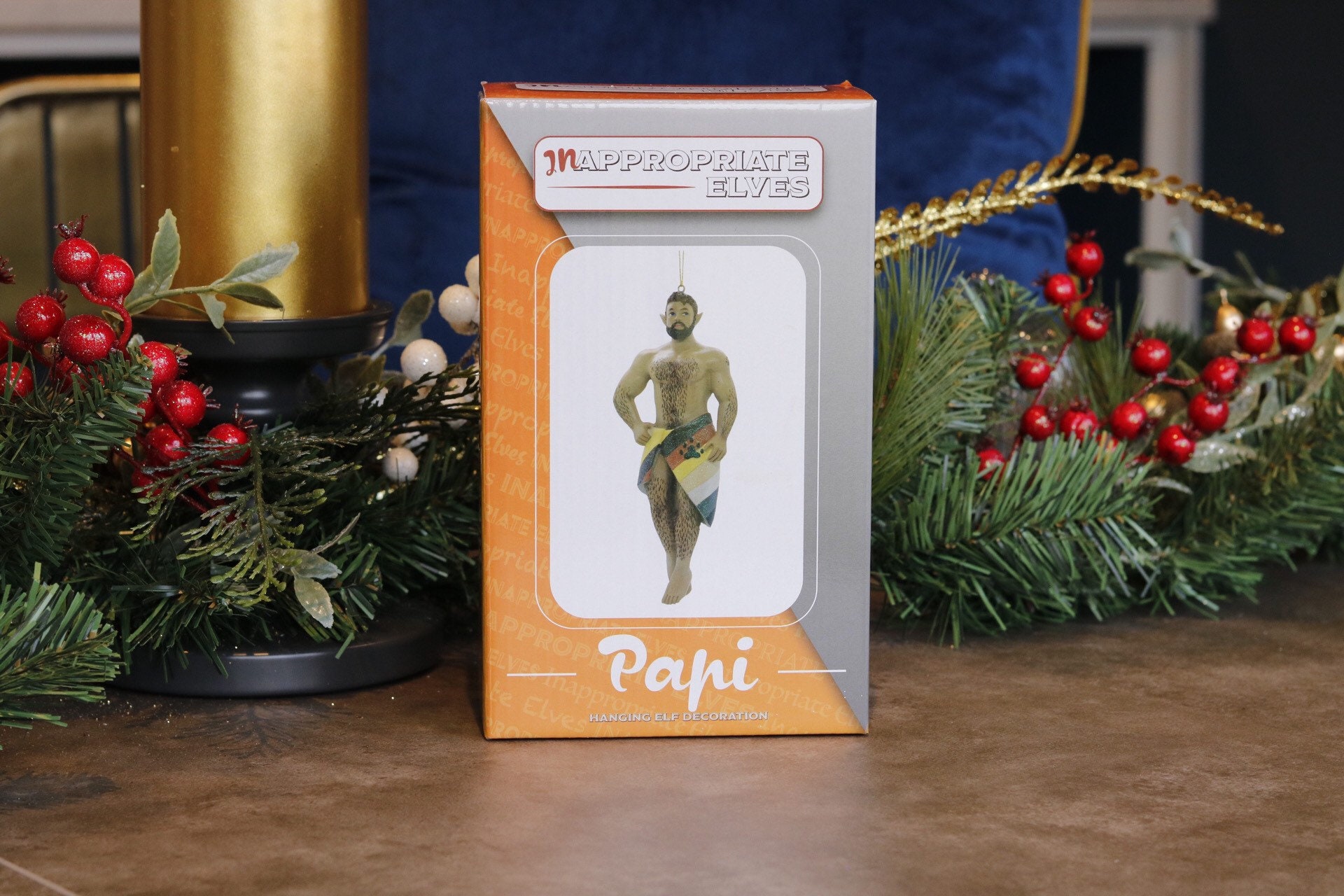 Papi Inappropriate Elf Hanging Decoration - Etsy
