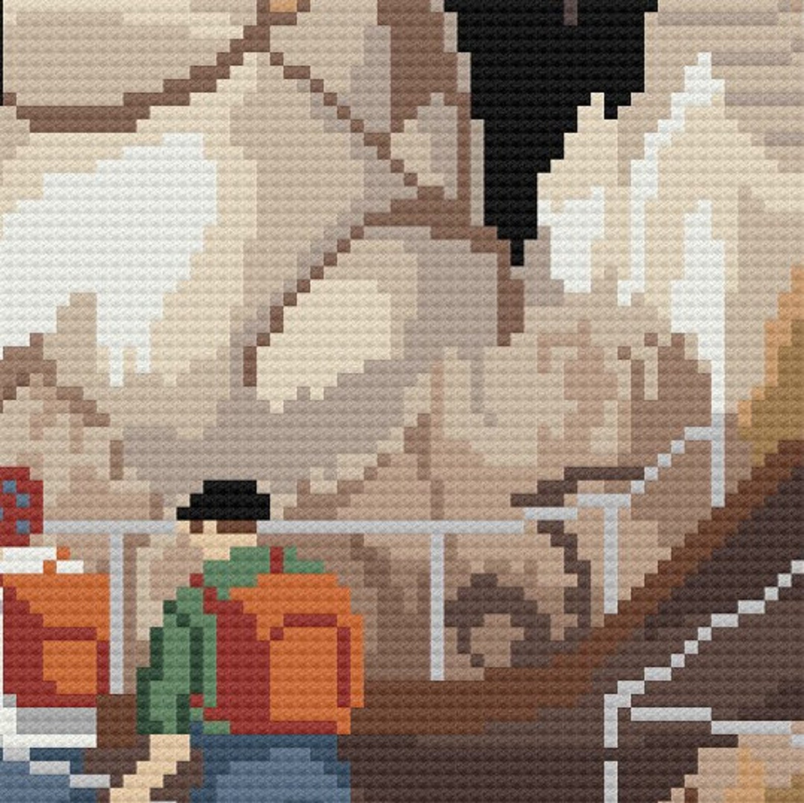 Carlsbad Caverns Cross Stitch Pattern: New Mexico Landscape (digital ...