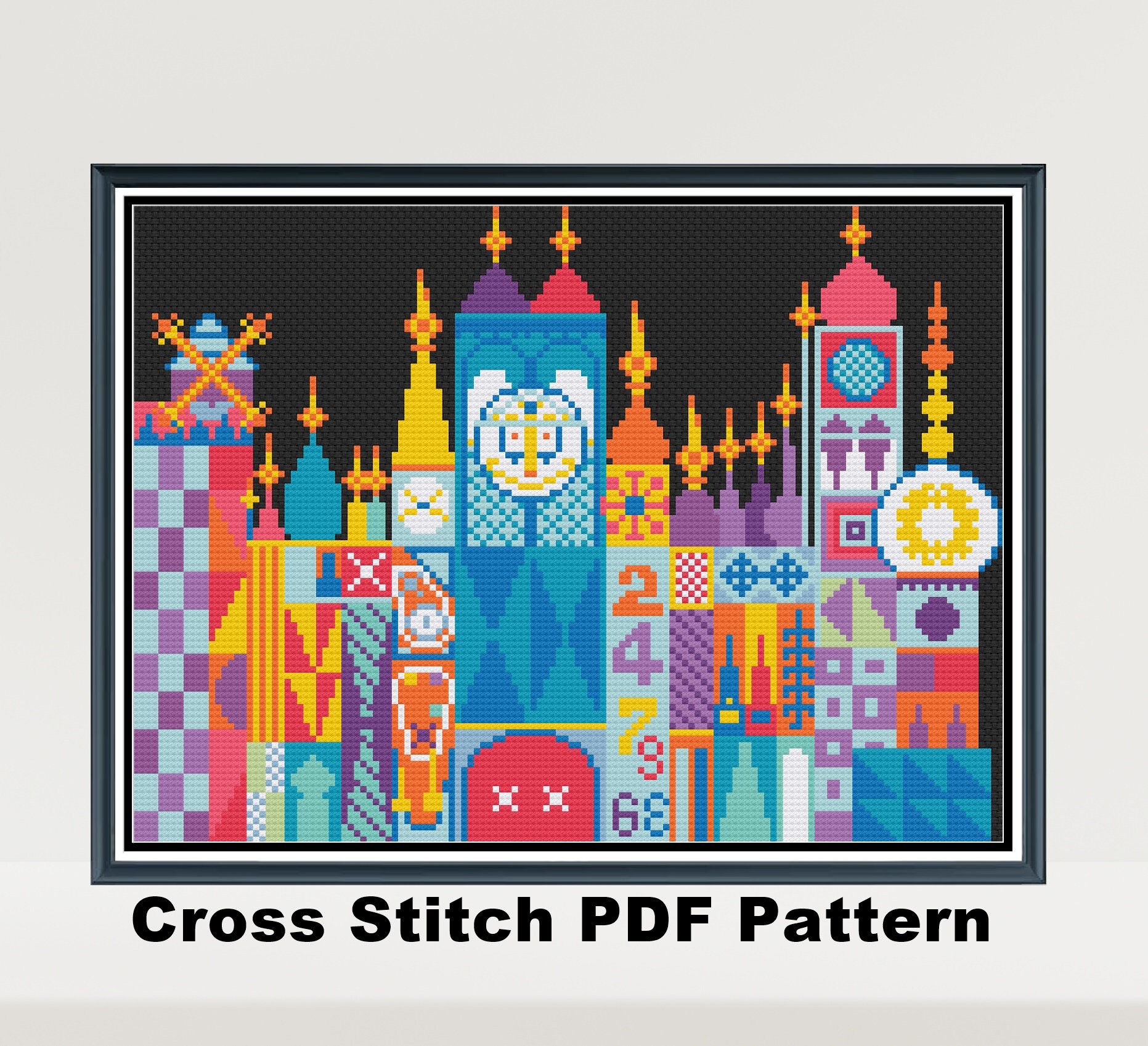Small World Castle Embroidery Design Sewing & Fiber Craft Supplies ...