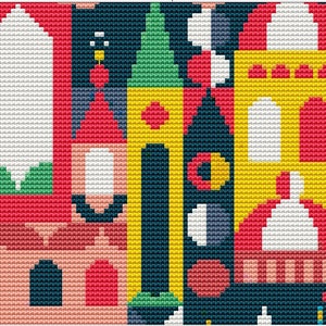 Princess Castle Cross Stitch Pattern / Sleeping Beauty Cross - Etsy