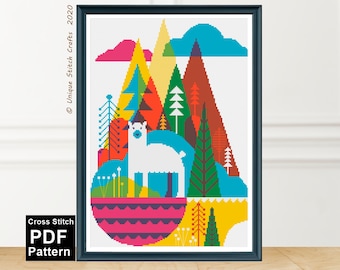 Alaska Counted Cross Stitch - Etsy