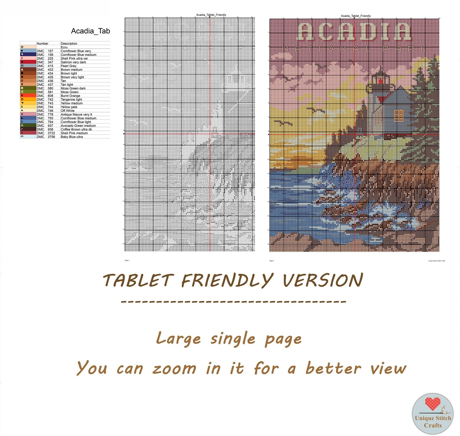 Carlsbad Caverns Cross Stitch Pattern: New Mexico Landscape (digital ...