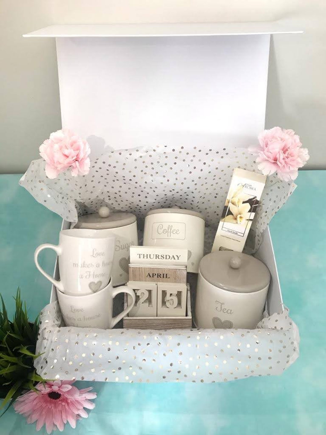 New Home Gift, New Home Personalised Gift Box, New Home Box, First Home ...