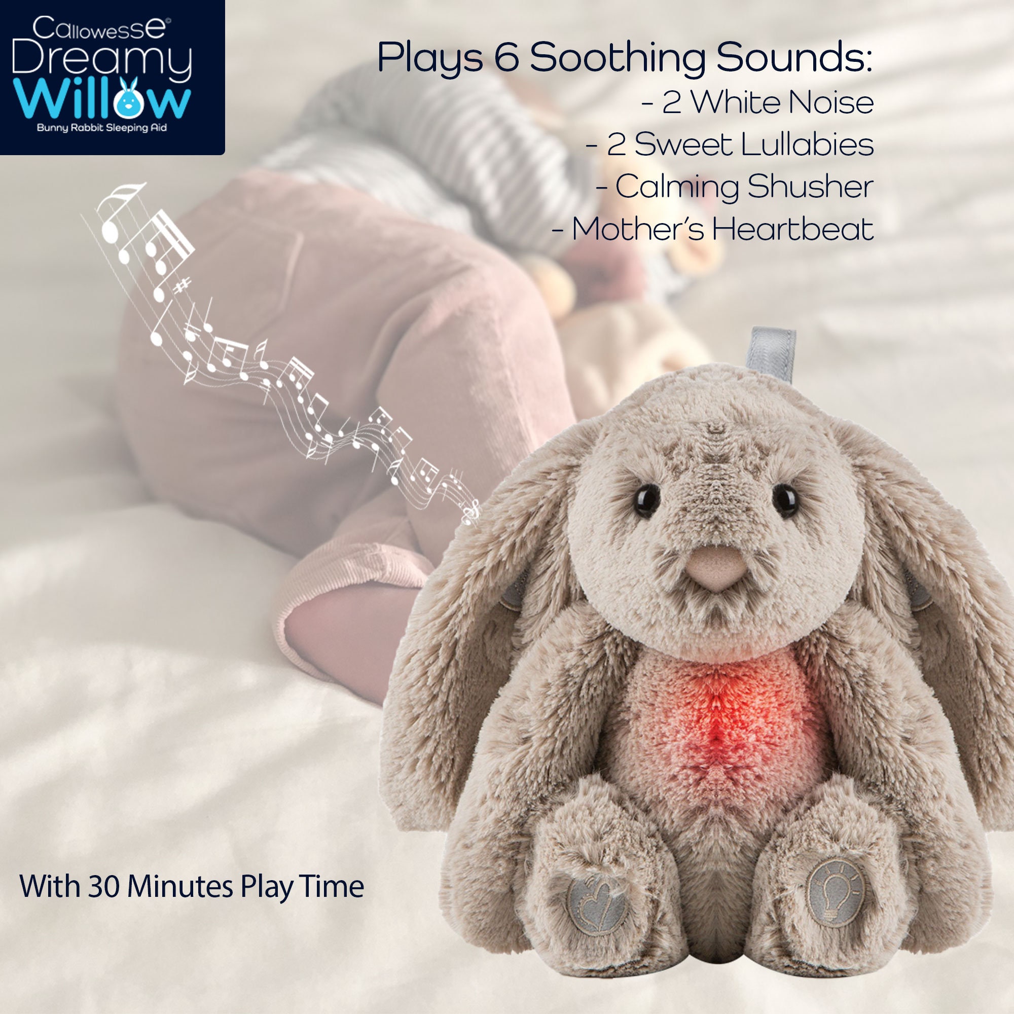 Toys & Games Dolls Sleeping Toy Handmade Bunny Sleeping Aid baby soft ...