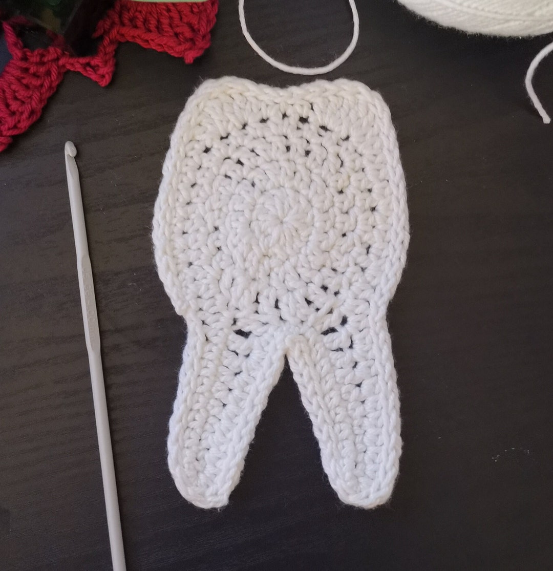 Tooth Coaster Crochet Pattern - Etsy