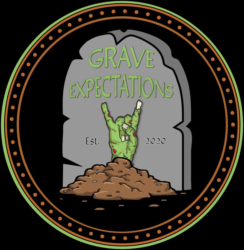 Grave Expectations: Professional Series Life-size Two Small Tombstones ...