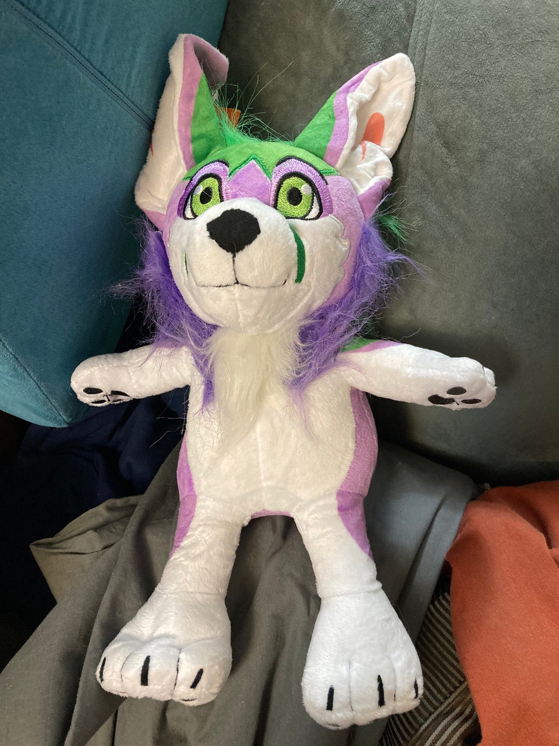 Fursona Pins Plush Toy No Pin Etsy