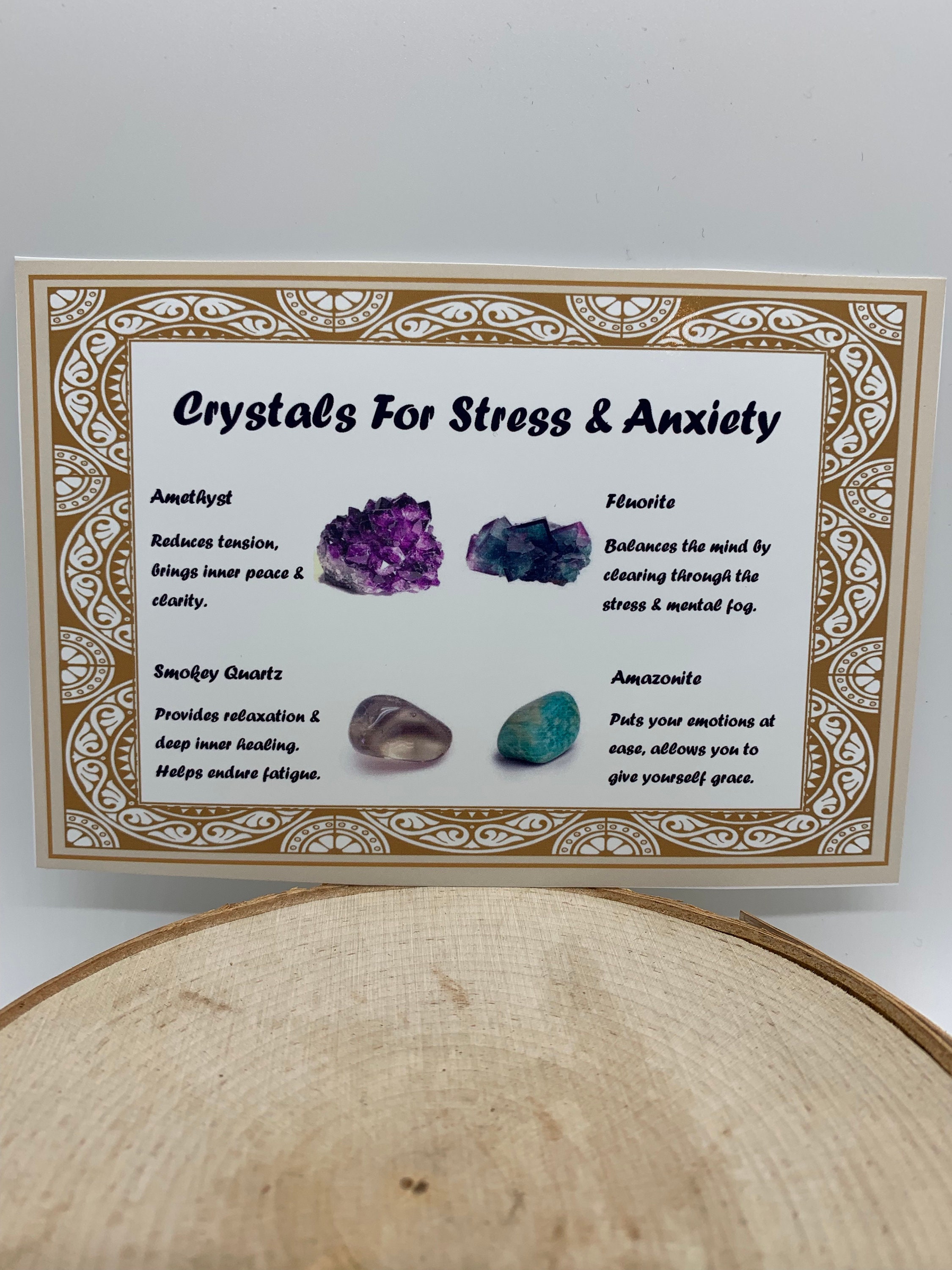 Stress Anxiety Stone Kit Large - Etsy UK