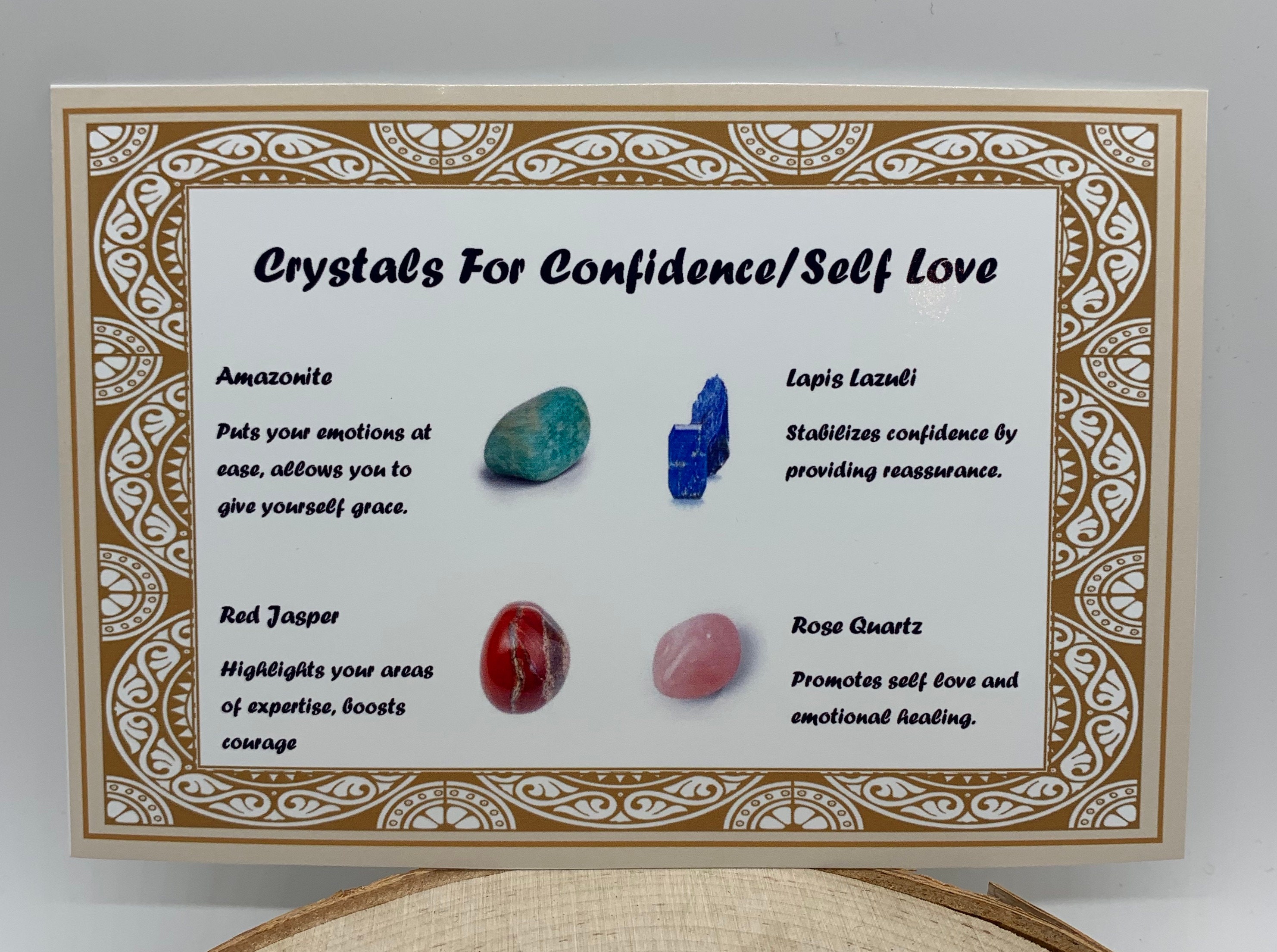 Confidence Self Love Stone Kit Large - Etsy UK