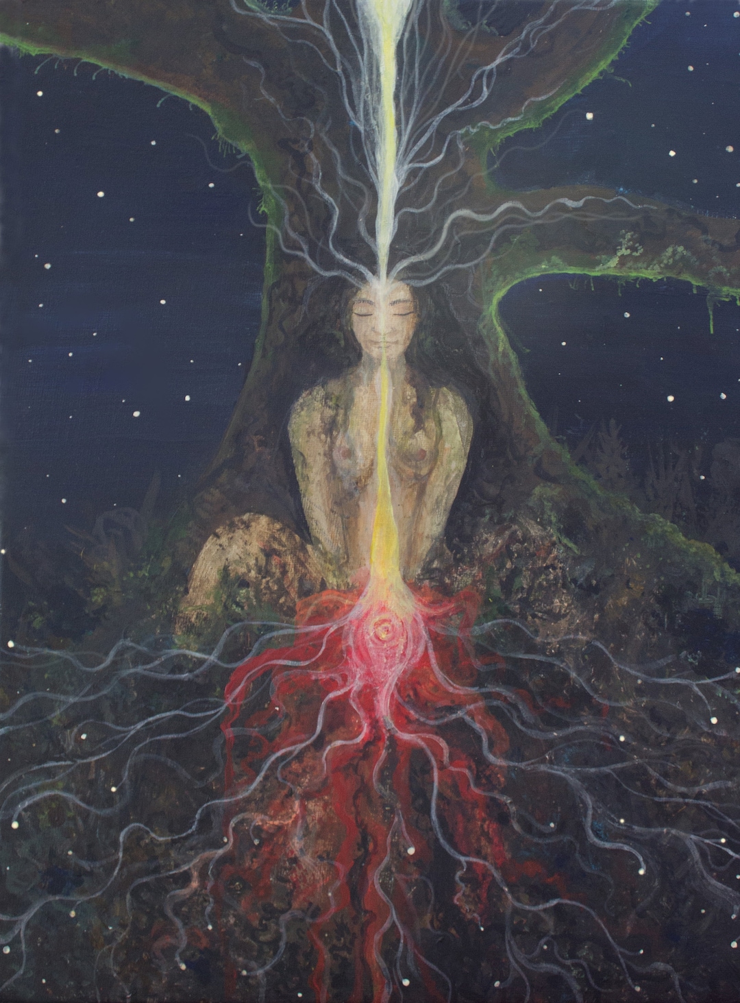 Print earth Blood Earth, Goddess, Blood, Female Power, Connection ...